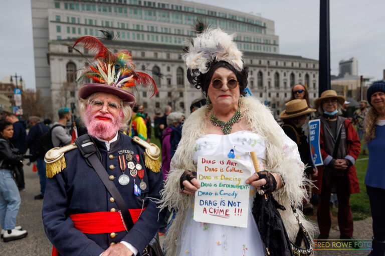'Drag Up! Fight Back!' rally brings thousands of supporters to San ...