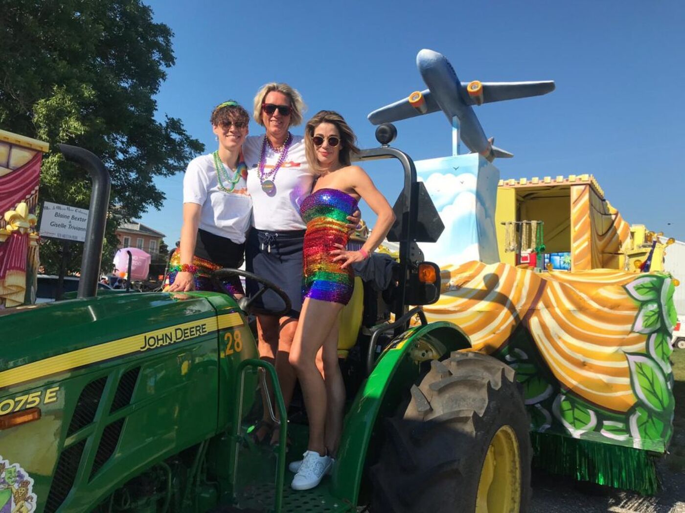 This airline brought its gay flight team to celebrate New Orleans Pride ...