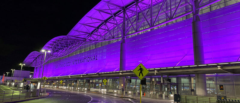 San Francisco goes purple to honor service workers hurt by the pandemic ...