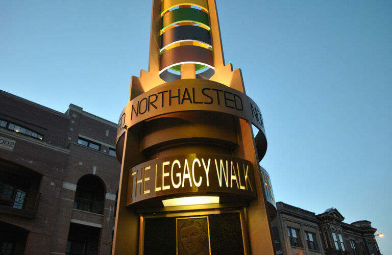 Remembering heroes on Chicago's amazing Legacy Walk - GayCities Wanderlust