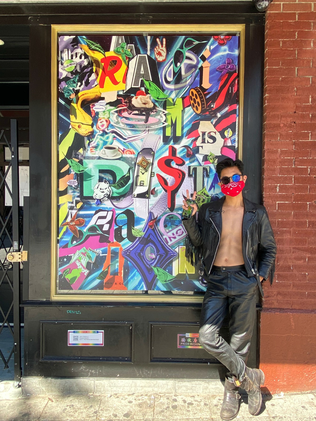 This Vancover pandemic street art showcases pride in Asian men - GayCities