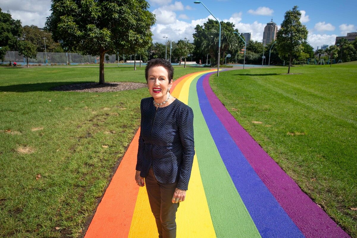 Sydney just unveiled this amazing, permanent, rainbow path - GayCities ...