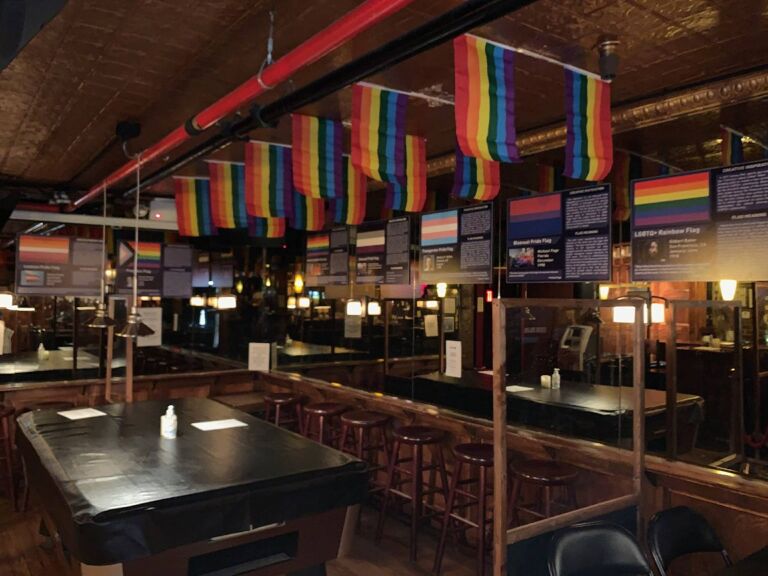 New York’s Stonewall Inn celebrates the family of LGBTQ Pride Flags ...