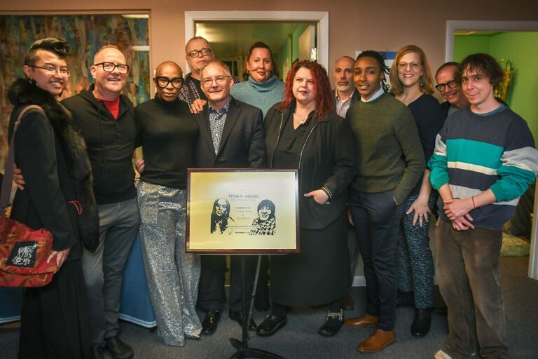 This incredible mural graces Philly’s William Way LGBT Center ...