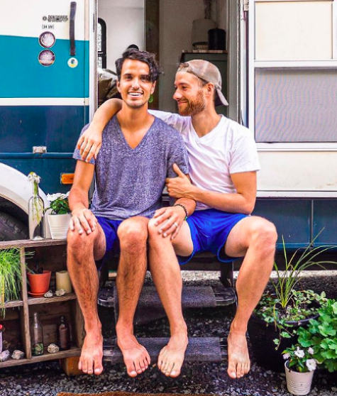Sweethearts Tyler & Todd on hitting the road in an RV for the gay ...
