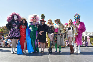 PHOTOS: Hunky Jesus attracts a sexy crowd in SF's 'gay beach'