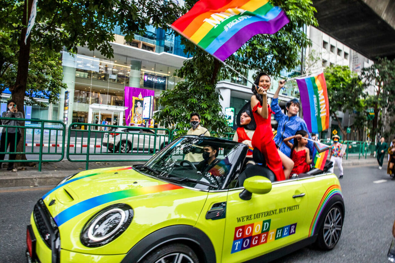 Bangkok Pride takes over Thailand with its first parade in over a decade