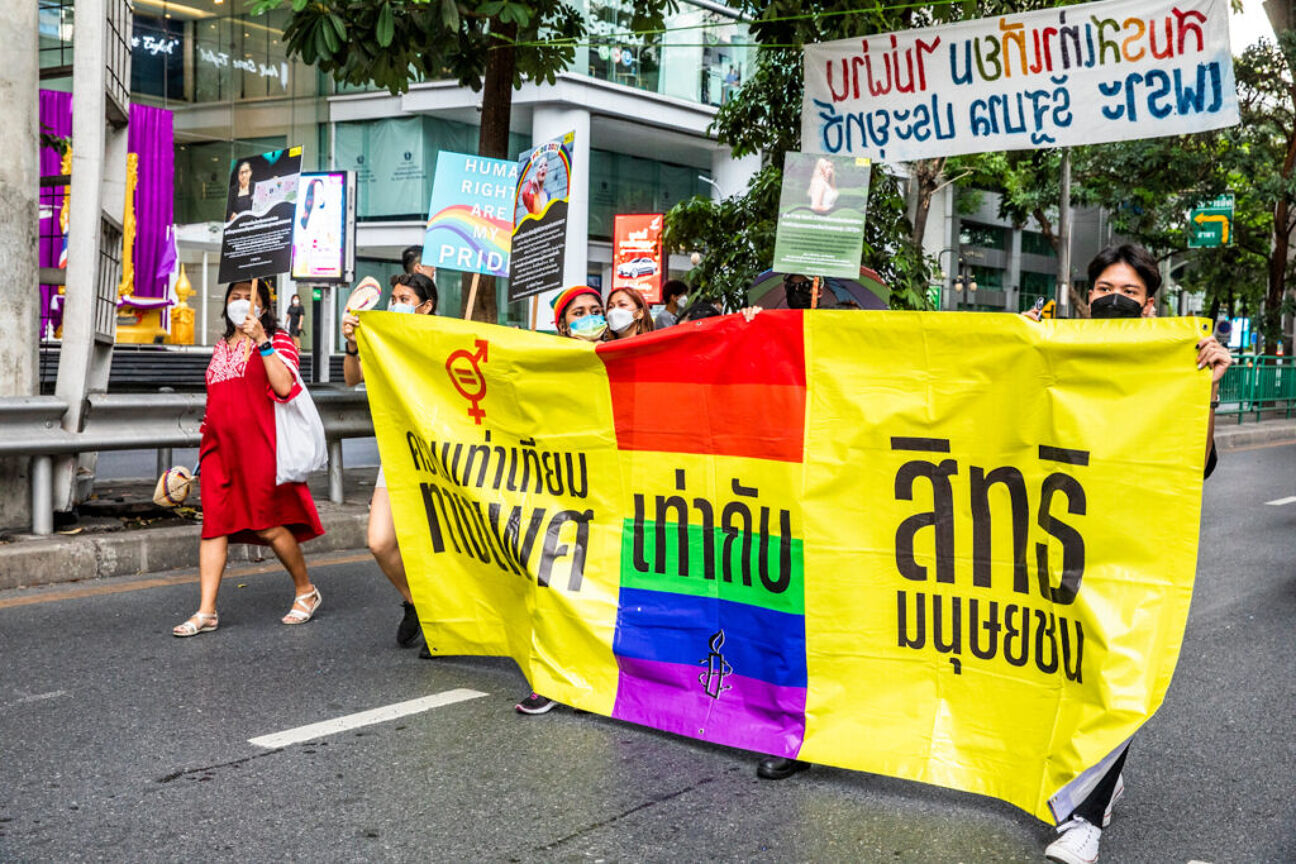 Bangkok Pride takes over Thailand with its first parade in over a decade