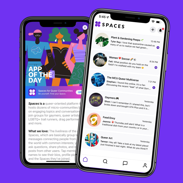 7 local queer communities you'll find on the new app SPACES